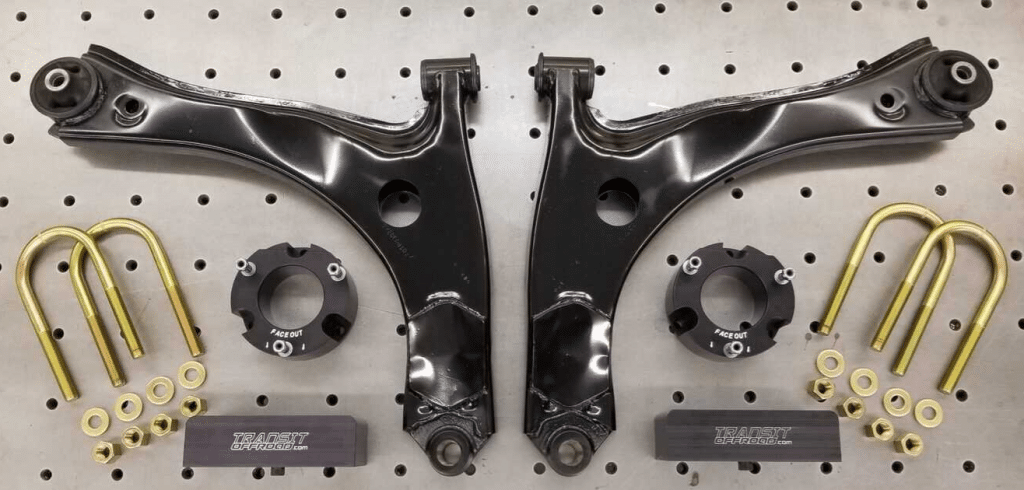 2015-2022 Ford Transit Van Agile Off-Road Lift Kit / Ford Transit 250/ ...