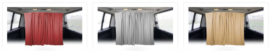 NCV3 2007-2018 Sprinter Van Curtains for Privacy in Cab or Rear ...