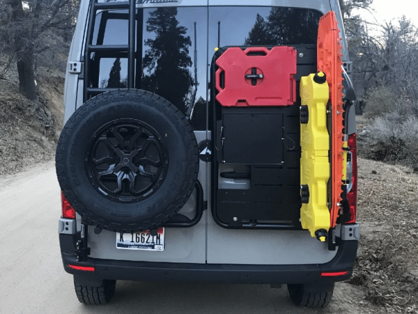 2007-2023 Mercedes Sprinter Van Aluminess Rear BackPack Accessories ...