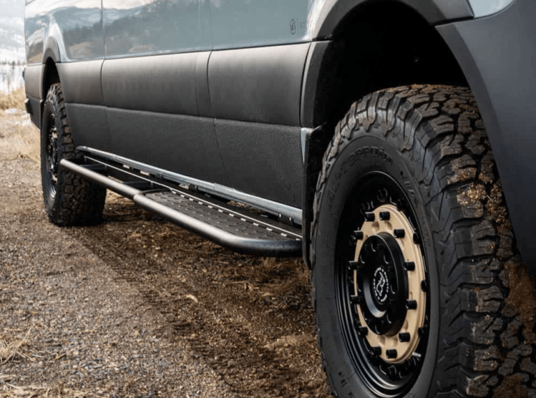 NCV3 2007-2018 Mercedes Sprinter Van FVC Side Step Running Boards ...