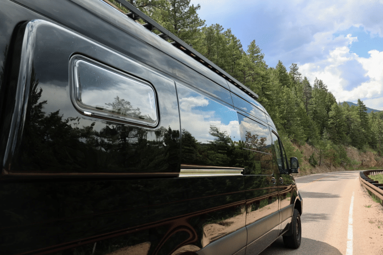 Mercedes Sprinter Van 170" Wheelbase Mega Flare | Arctic Tern | Slider ...