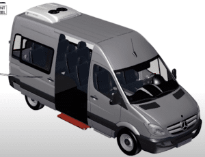 2022-2023 Mercedes Sprinter Van AO Aluminum Electric Power Step Running ...
