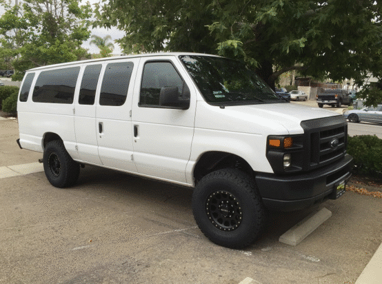 Ford E-Series E150 | E250 | E350 3’’ Suspension Lift Kit with Modified ...