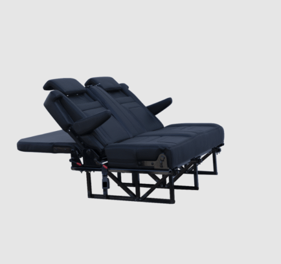 vS30 2019-2023 Mercedes Sprinter Van 3 Person Seat Bench Folding Bed ...