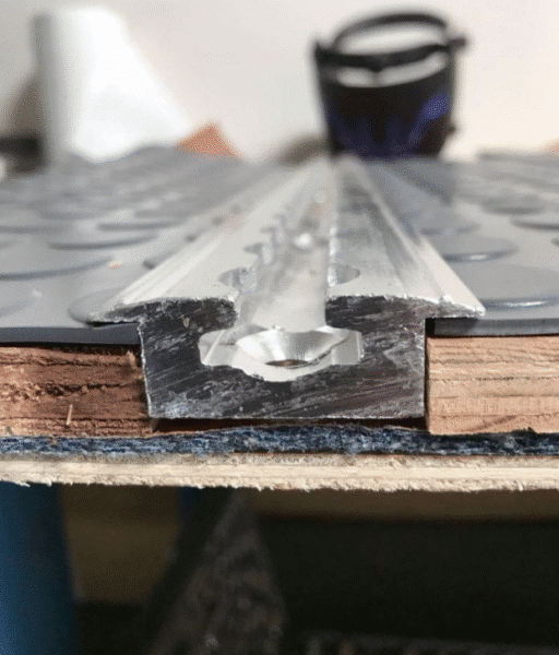 Conversion Van Flooring System 8 foot Aluminum L-Track Tie Down System ...